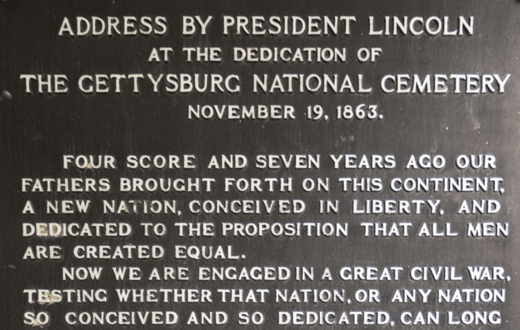 The Gettysburg Address and Personal Responsibility - National History Day