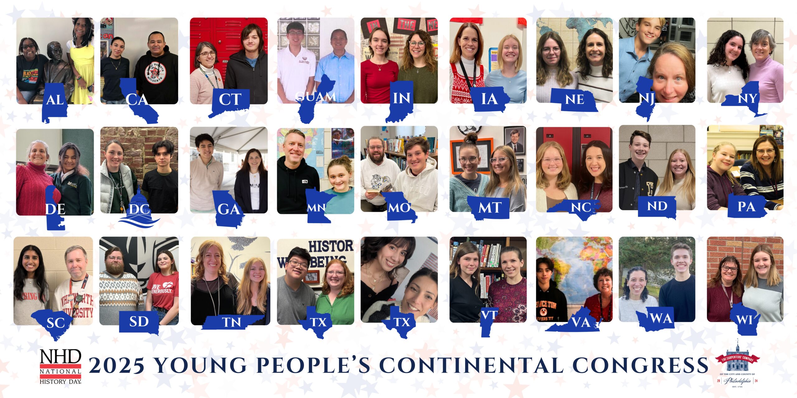 National History Day and Carpenters' Hall announce selection of 27 ...